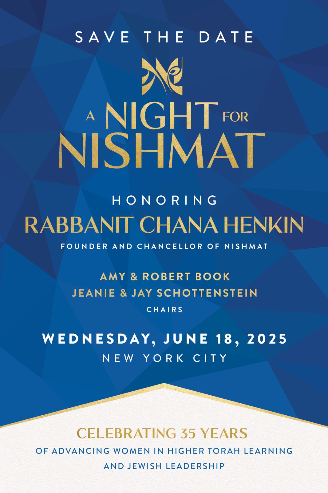 35 for 35 - American Friends of Nishmat